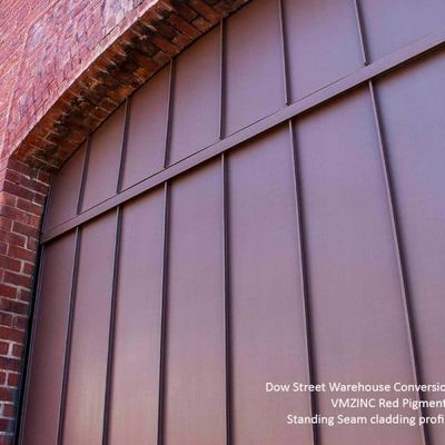 zinc cladding colours