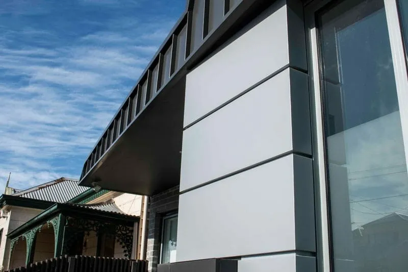 Lincoln Street House features Snaplock and Interlocking panels by Metal ...